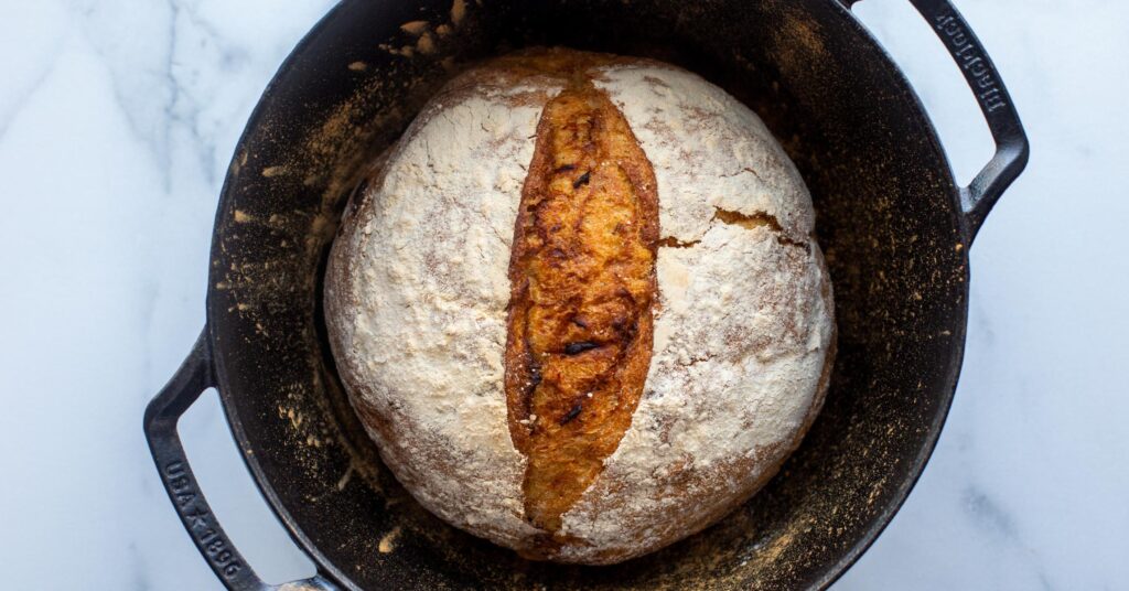 Roasted Garlic Loaf – Lodge Cast Iron