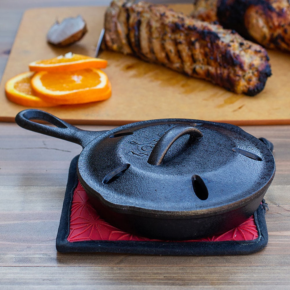 16.51Cm Seasoned Cast Iron Smoker Skillet – Lodge Cast Iron